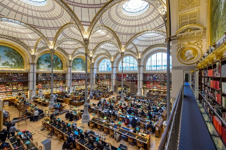 __COUNT__ Reopening of restored French National Library reading rooms ...