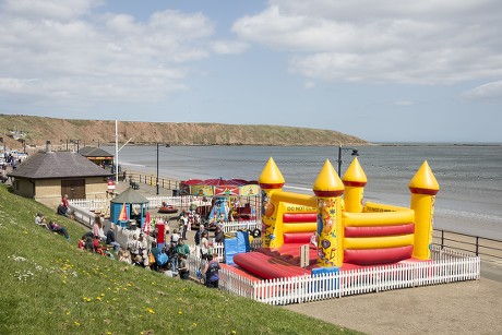 Bouncy Castle Play Park Children On Editorial Stock Photo - Stock Image ...
