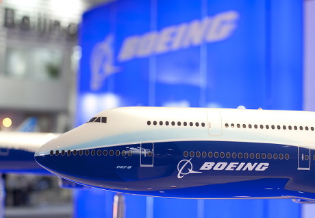 Scale Models Boeing Civil Airliners Shown Editorial Stock Photo - Stock ...