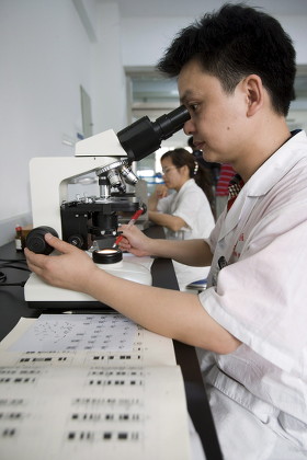 Scientists National Lab Medical Genetics Changsha Editorial Stock Photo ...