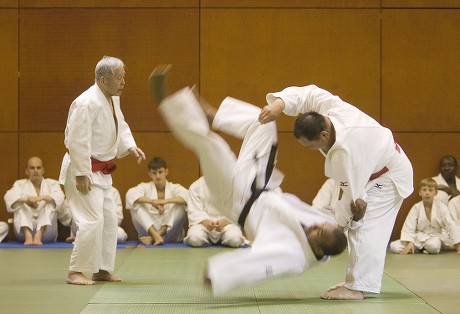 Japanese Sensei Ichiro Abe L Teaches Editorial Stock Photo - Stock ...