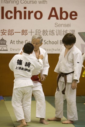 Japanese Sensei Ichiro Abe L Assisted Editorial Stock Photo - Stock ...
