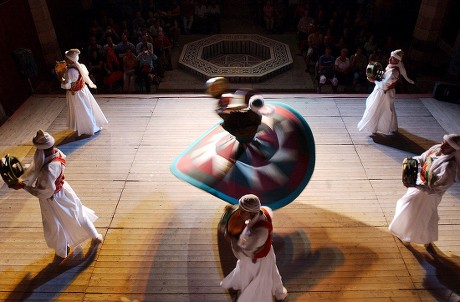 Dervish Dancer Whirls He Accompanied By Editorial Stock Photo - Stock ...