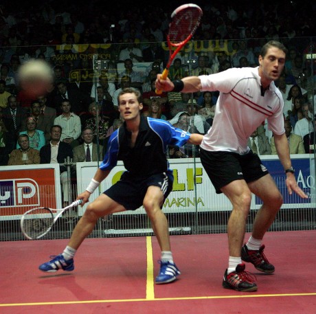 Spectators Watch Squash Game Taking Place Editorial Stock Photo - Stock ...