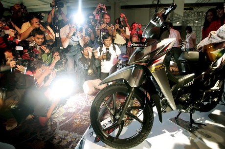 Indonesian Photographers Take Pictures Honda Motorcycles Editorial ...