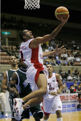 Lebanons Rony Fahed Goes Under Basket Editorial Stock Photo - Stock ...