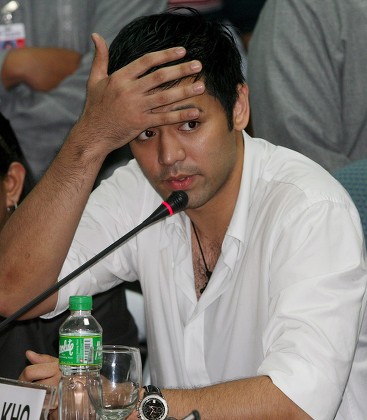 Filipino Doctor Hayden Kho Gestures During Editorial Stock Photo ...
