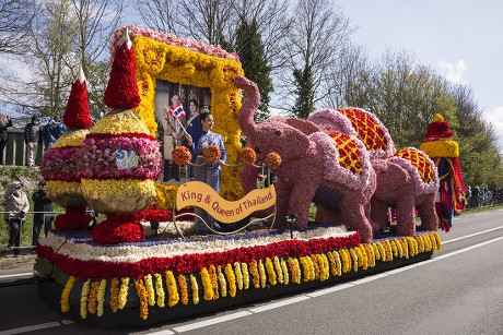 Annual Flower Parade Involving Twenty Large Editorial Stock Photo ...