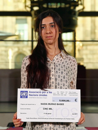 Yazidi Human Rigths Activist Nadia Murad Editorial Stock Photo - Stock ...