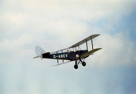 De Havilland Tiger Moth Aircraft Editorial Stock Photo - Stock Image ...
