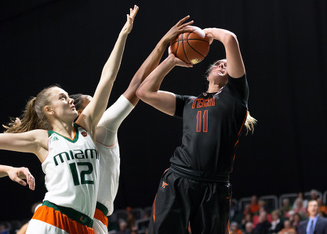 Miami Forward Keyona Hayes 20 Prepares Editorial Stock Photo - Stock ...