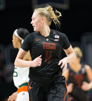 Miami Forward Keyona Hayes 20 Prepares Editorial Stock Photo - Stock ...