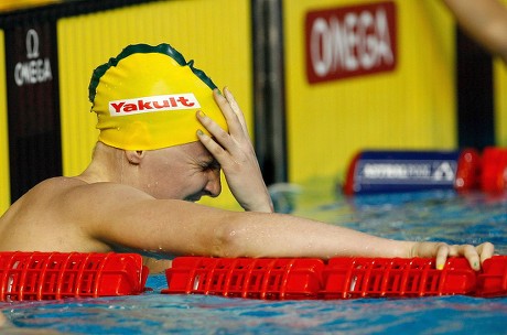 Jessicah Schipper Australia Celebrates Her Win Editorial Stock Photo ...
