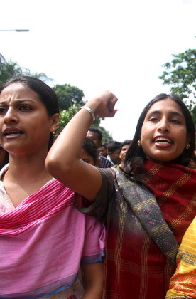 Bangladeshi Students Attend Rally During Country Editorial Stock Photo ...
