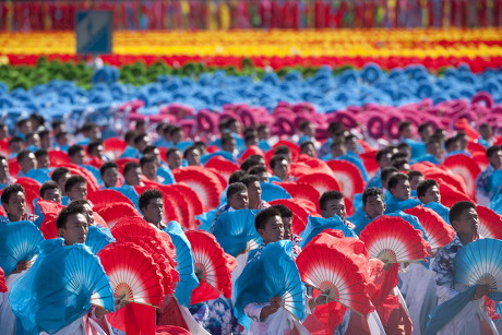 Mass Parade Including 200 000 Performers Editorial Stock Photo - Stock ...