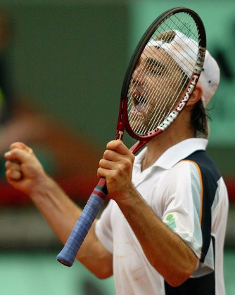 French Olivier Mutis Celebrates Winner During Editorial Stock Photo ...