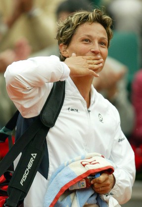 Italian Player Tathiana Garbin Celebrates After Editorial Stock Photo ...