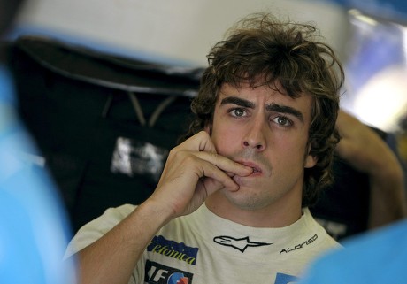 Spanish Formula One Driver Fernando Alonso Editorial Stock Photo ...