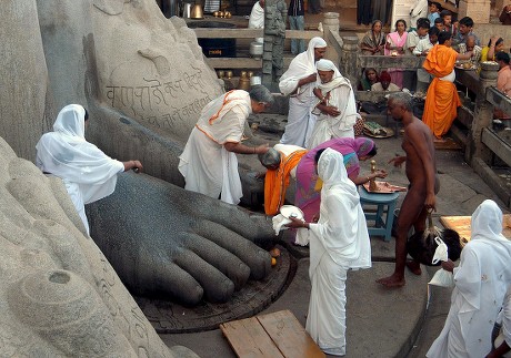 Digambar Naked Saint Jain Sect Walks Editorial Stock Photo - Stock ...
