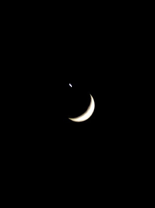 View Planet Venus Eclipsed By Moon Editorial Stock Photo - Stock Image ...