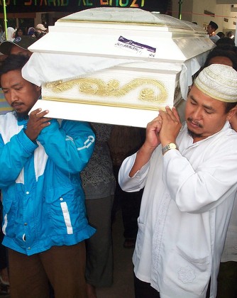 Terrorist Suspected Fathur Roman Alghozis Coffin Editorial Stock Photo ...