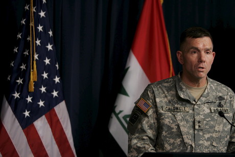 Spokesman Us Military Forces Iraq Major Editorial Stock Photo - Stock ...