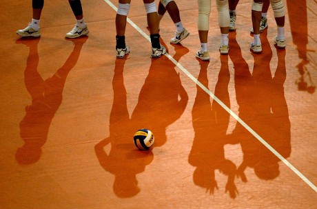 Shadows Players Womens Volleyball Quarter Final Editorial Stock Photo ...