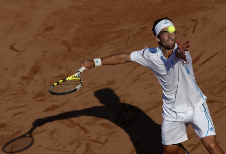 Pere Riba Spain Serves Ball His Editorial Stock Photo - Stock Image ...