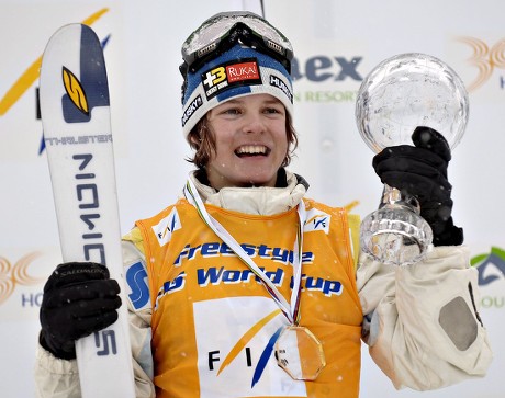 Finlands Kalle Leinonen Celebrates Winning World Editorial Stock Photo ...