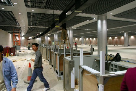 Construction Workers Labour Newly Expanded Checkpoint Editorial Stock ...
