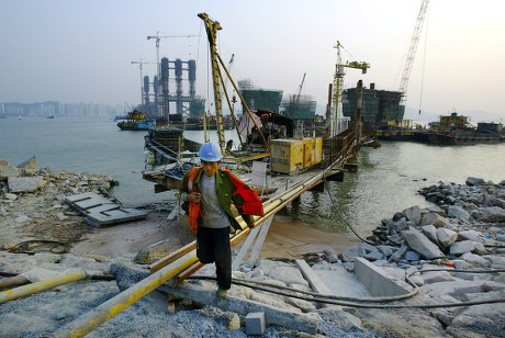 Construction Workers Labour Site Third Macaotaipa Editorial Stock Photo ...