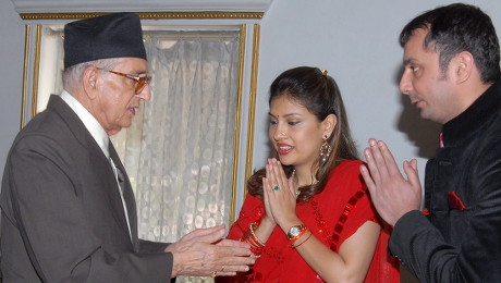 Nepalese Prime Minister Girija Prasad Koirala Editorial Stock Photo ...