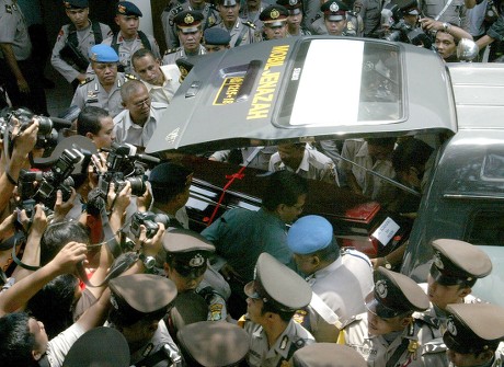 Indonesian Officials Carry Coffin Dr Azahari Editorial Stock Photo ...