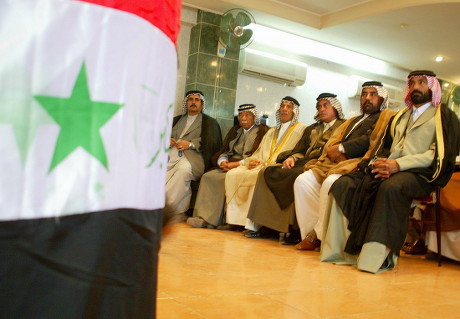 Iraqi Shiite Tribal Chiefs Attend Conference Editorial Stock Photo ...