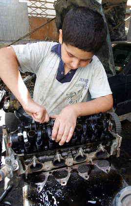 Mohamed Kareem 12 Works Garage Baghdad Editorial Stock Photo - Stock ...