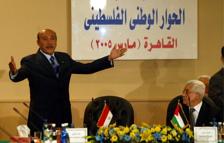 Egyptian Chief Intelligence Omar Soliman L Editorial Stock Photo ...