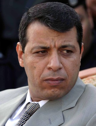 Colonel Mohammed Dahalan Head Palestinian Preventive Editorial Stock ...
