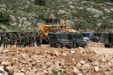 Israeli Soldiers Their Jeeps Parked On Editorial Stock Photo - Stock ...
