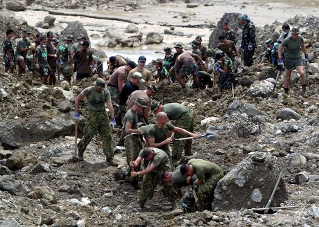 United States Marines Philippine Army Troops Editorial Stock Photo ...