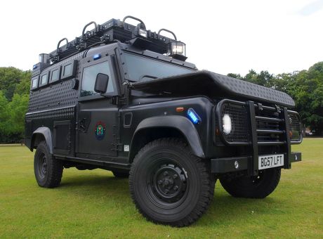 Hampshire Polices Tactical Armoured Vehicle Editorial Stock Photo ...
