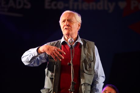 Tony Benn Gives Speech Leftfield Tent Editorial Stock Photo - Stock ...