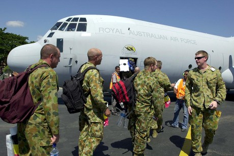 Un Peacekeeper Australia Stands Front Royal Editorial Stock Photo ...