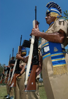 Indian Paramilitary Soldiers Pay Homage Their Editorial Stock Photo ...