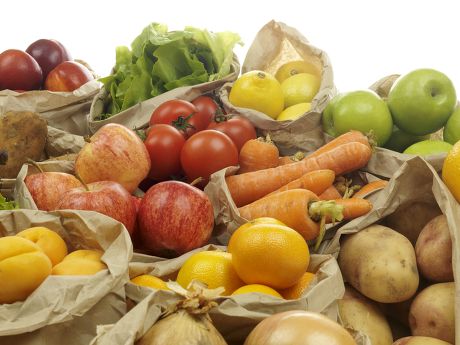 Fresh Fruit Vegetables Editorial Stock Photo - Stock Image | Shutterstock