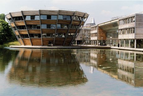Exchange Building Djanogly Building On Jubilee Editorial Stock Photo ...