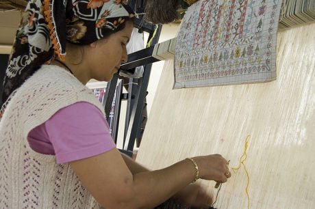 Student Carpet Weaving School Selcuk Turkey Editorial Stock Photo ...