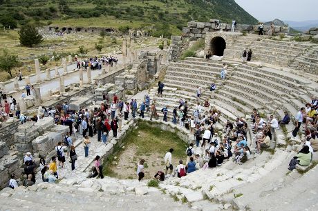 Odeum Ephesus World Heritage Site Turkey Editorial Stock Photo - Stock ...