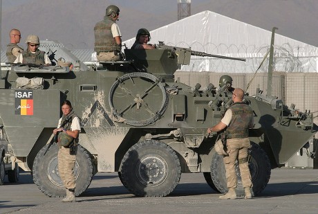 Belgian Isaf International Security Assistance Force Editorial Stock ...