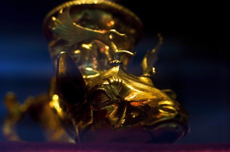 Part Panagyurishte Thracian Gold Treasure On Editorial Stock Photo ...