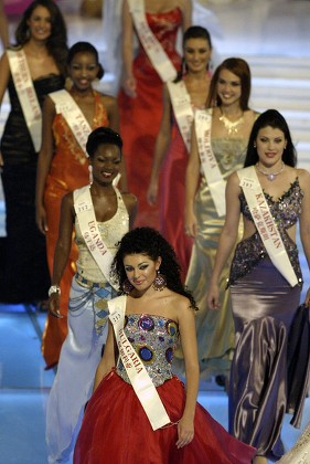 Contestants Walk On Stage During 54th Editorial Stock Photo - Stock ...